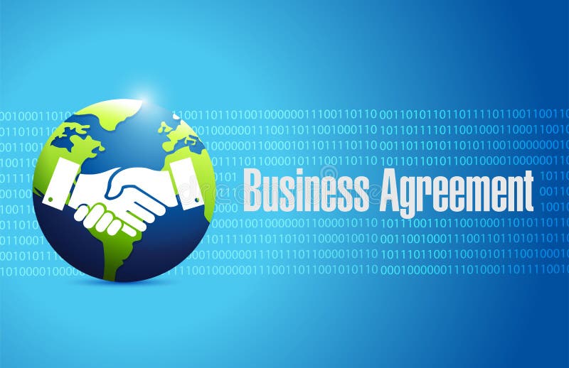Globe Business Agreement Handshake Concept Stock Illustration ... Globe Business Agreement Handshake Concept Stock Illustration ...