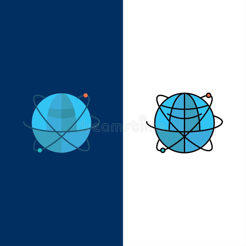 Globe, Business, Data, Global, Internet, Resources, World Icons. Flat ...