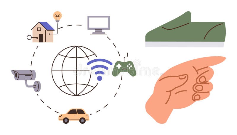 Smart Connections Linking Home, Devices, and Security with Interactive ...