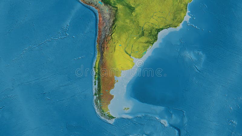 Argentina Topographic Map