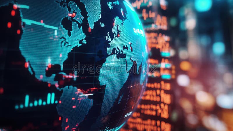 Globe in the Concept of Global Economic Network, Connectivity in the ...