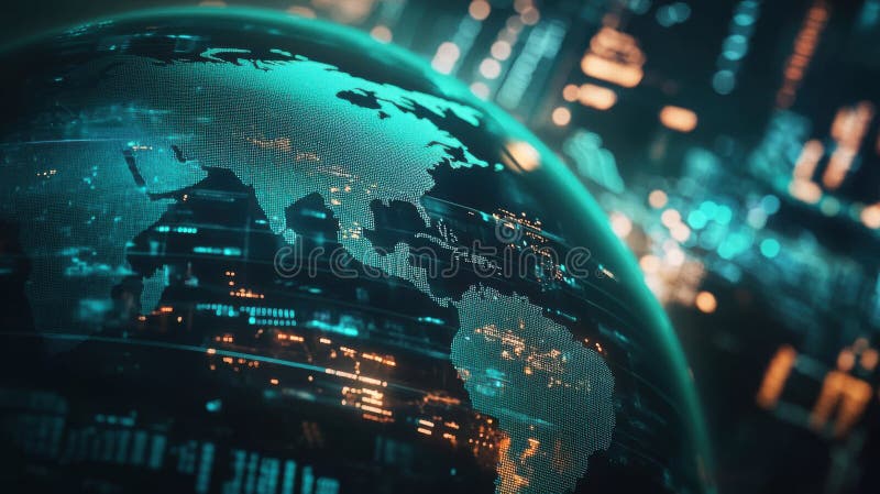 Globe in the Concept of Global Economic Network, Connectivity in the ...
