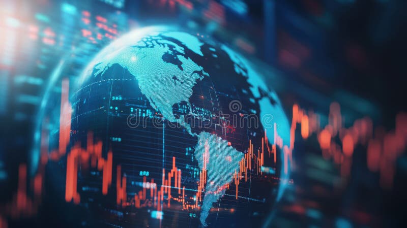 Globe in the Concept of Global Economic Network, Connectivity in the ...