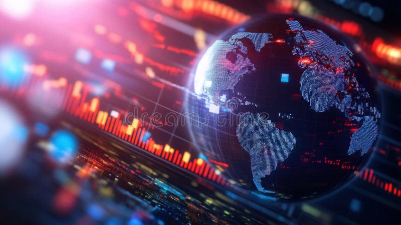 Globe in the Concept of Global Economic Network, Connectivity in the ...