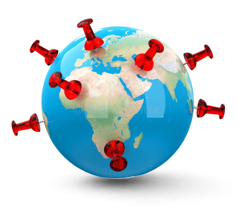 Globe map on safety helmet stock image. Image of earth - 46980823