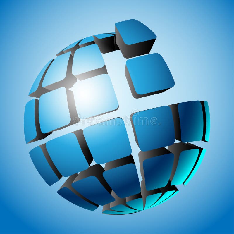 Globe design. stock vector. Illustration of layout, curve - 35409883