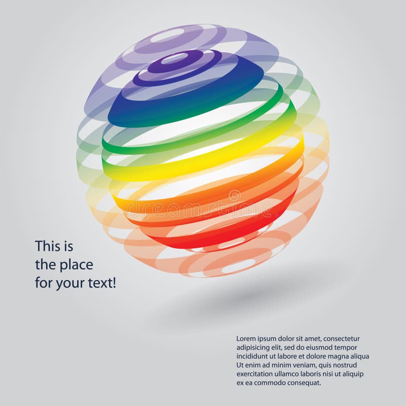 Globe Design Vector stock vector. Illustration of light - 54139901