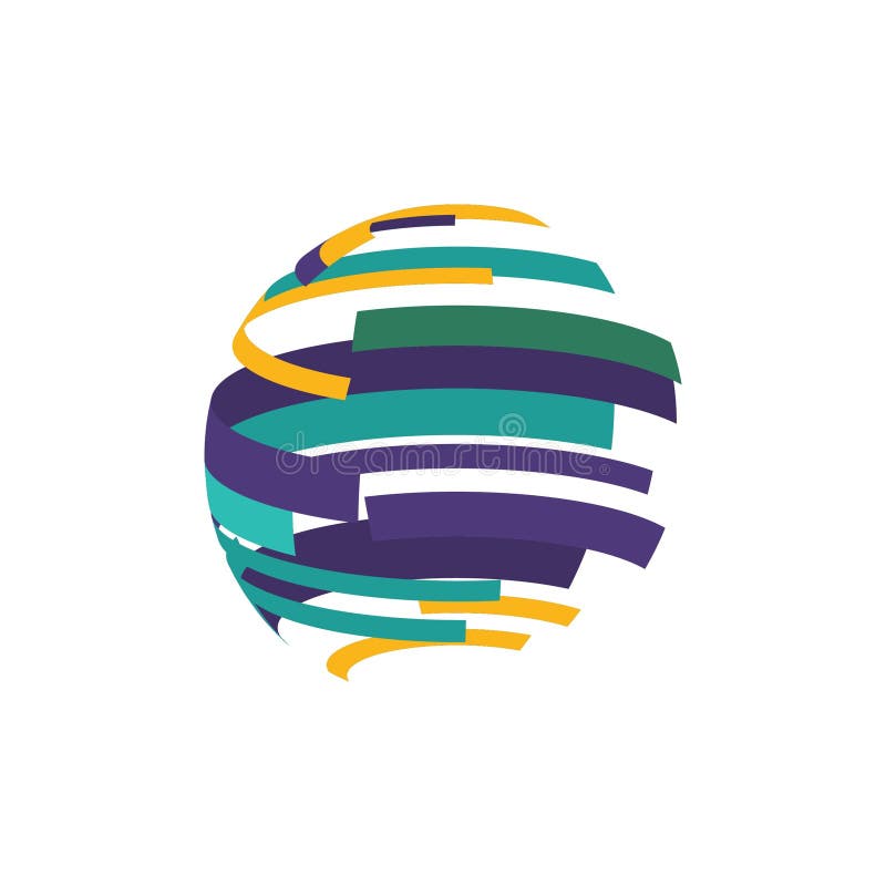 Globe Design. Vector Illustration Decorative Design Stock Vector ...