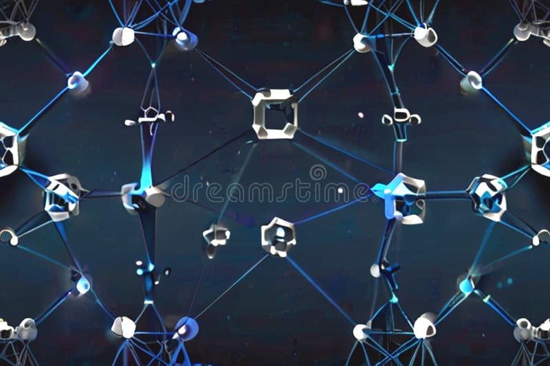 A Globe with a Digital Display in the Middle Stock Illustration ...