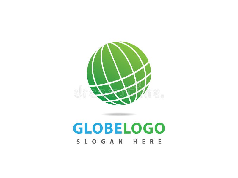 Globe Dynamic Sphere Logo Icon Vector Design Stock Illustration ...