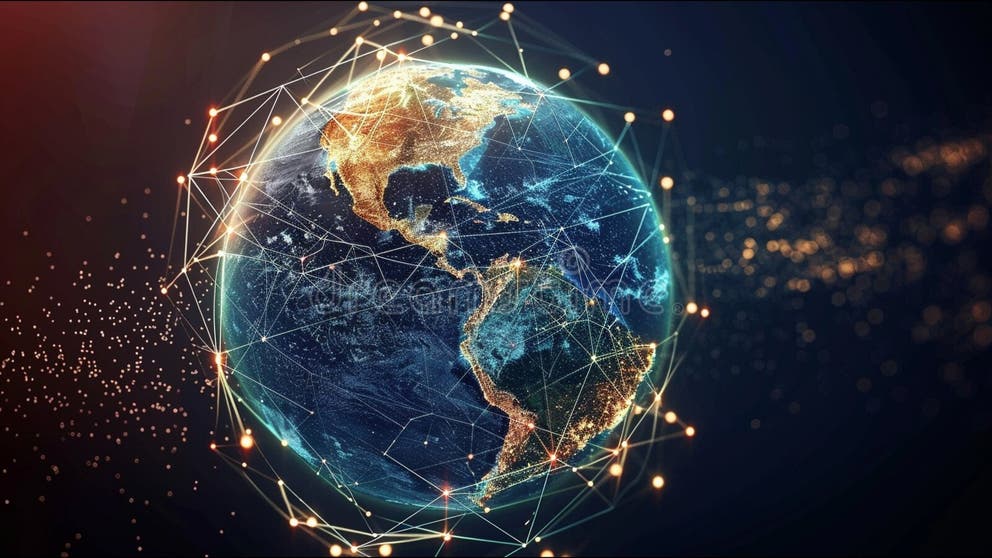 Interconnected Planet Stock Illustrations – 1,578 Interconnected Planet ...