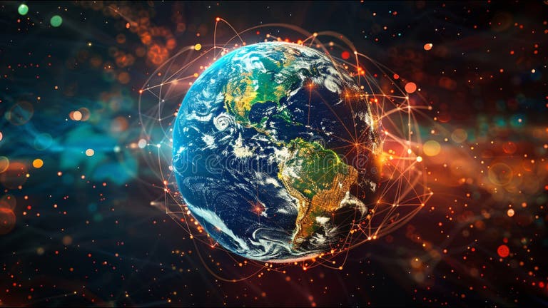 Interconnected Planet Stock Illustrations – 1,578 Interconnected Planet ...