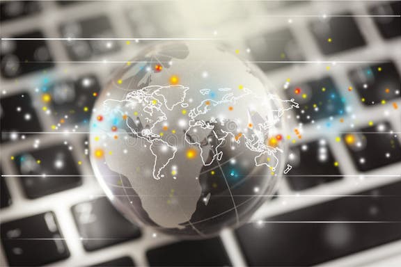 Globe stock photo. Image of earth, sphere, glass, world - 58578732