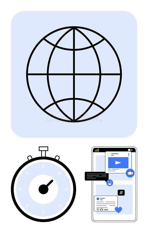 Global Connectivity, Time Management, and Social Media Engagement ...