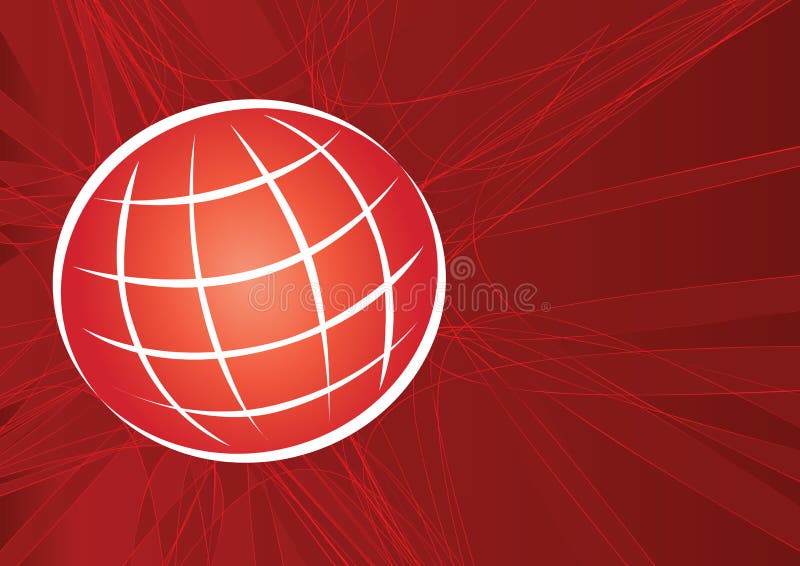 Globe grid - vector stock vector. Illustration of icon - 7495331
