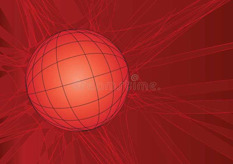 Globe grid - vector stock vector. Illustration of icon - 7495331
