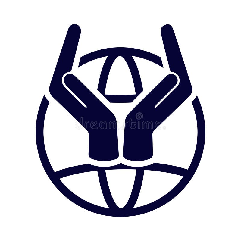 Globe, Hand, World, Earth, Hands, Globe on Hand Icon Stock Vector ...