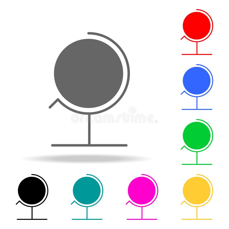 Globe Icon. Elements in Multi Colored Icons for Mobile Concept and Web ...