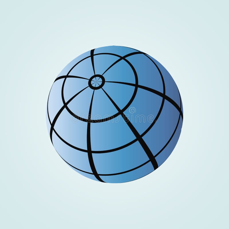 Globe Icon. Flat Design Style Modern Vector Illustration Stock ...