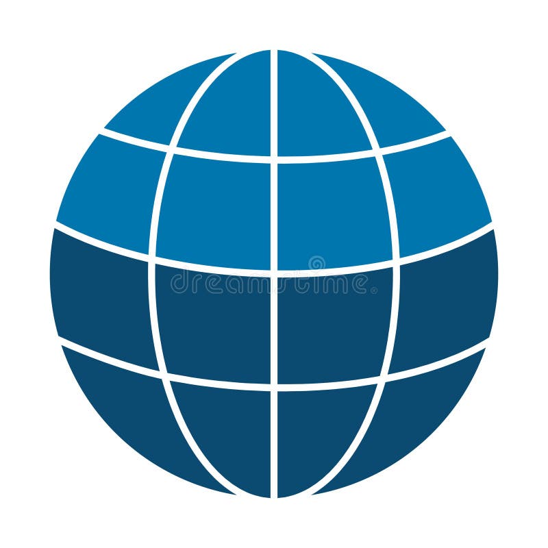 Internet Earth globe stock illustration. Illustration of light - 28736990