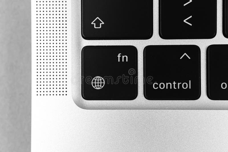 The Globe Key and Button on Keyboard. the Globe and Language Settings ...