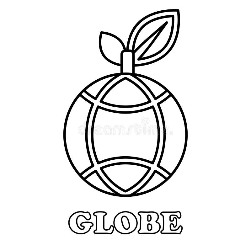 Colouring Globe Stock Illustrations – 133 Colouring Globe Stock ...