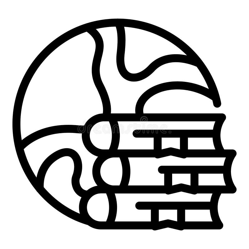 Globe Learning Icon Outline Vector. Tourism Travel Stock Vector ...