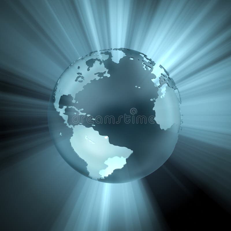 Globe (Light And Reflections) Picture. Image: 3888847