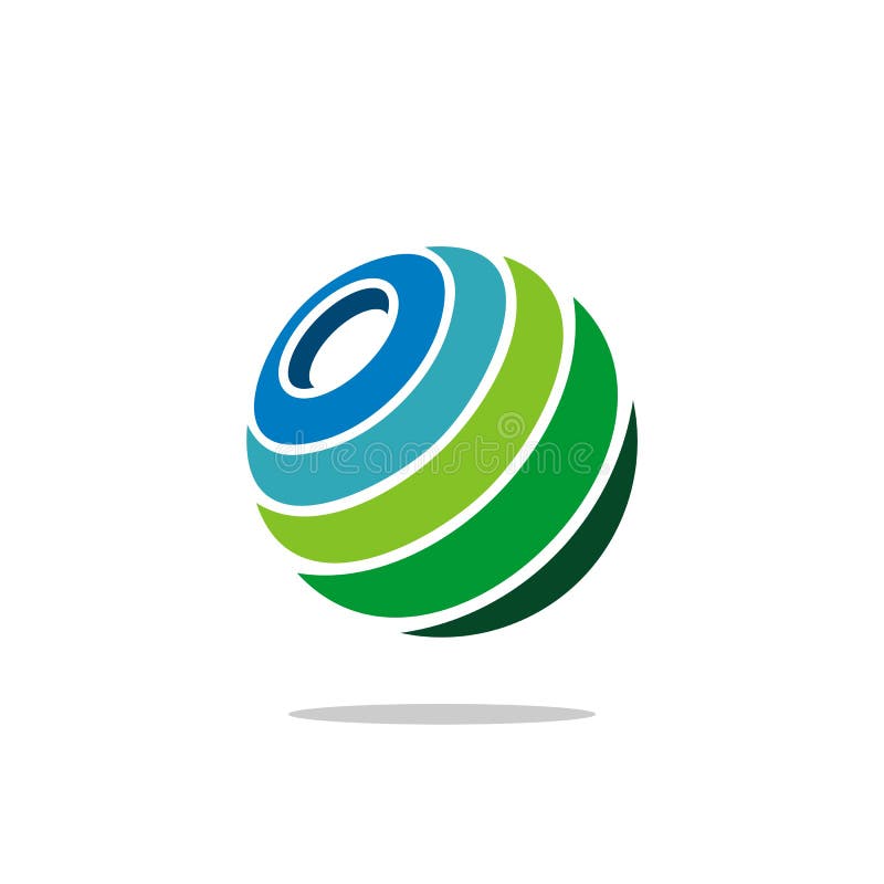 Globe Line Icon Vector Logo Template Illustration Design. Vector EPS 10 ...