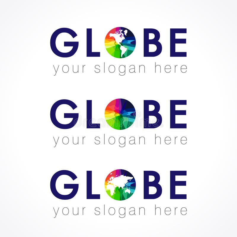 Globe company logo. stock vector. Illustration of communicate - 95816404
