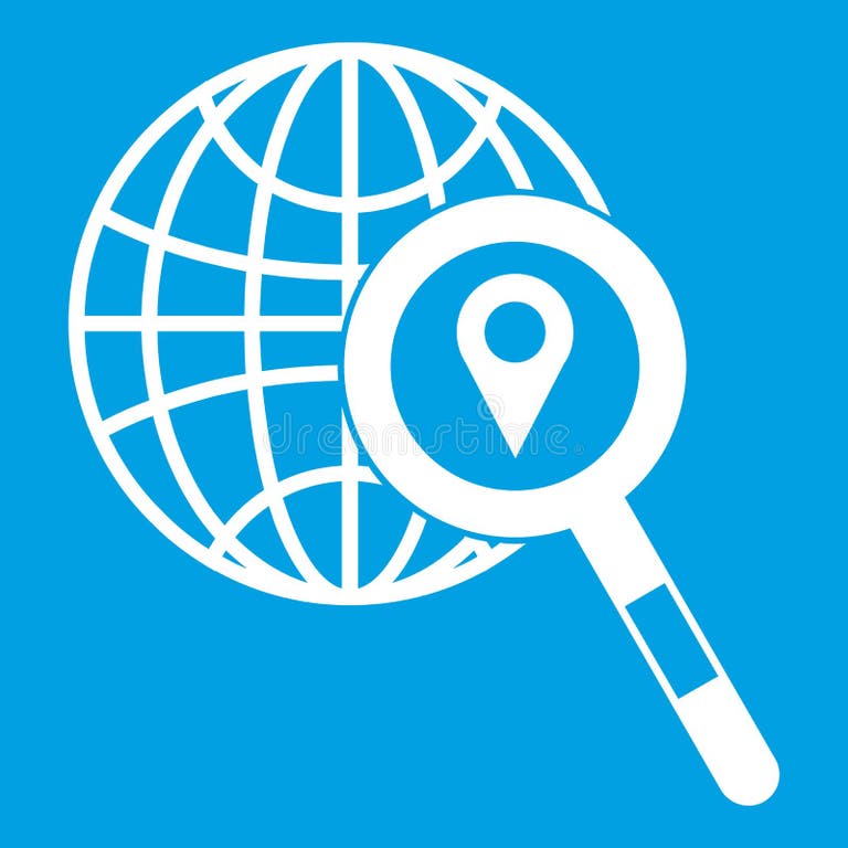 Map Magnifying Glass Stock Illustrations – 20,027 Map Magnifying Glass ...