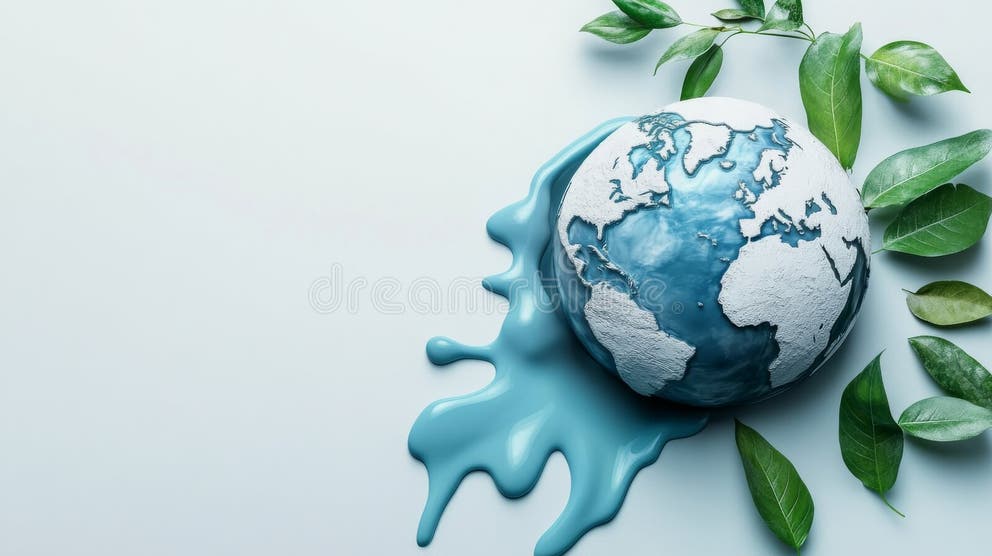 A Globe in Meltdown Serves As a Powerful Representation of ...