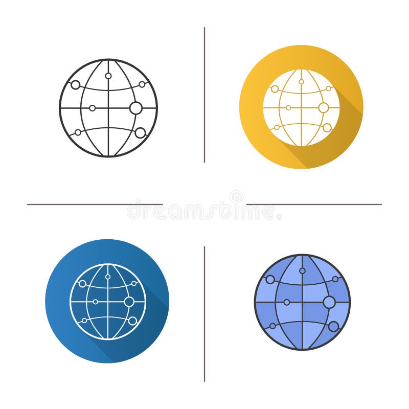Globe Points Icon Stock Illustrations – 976 Globe Points Icon Stock ...