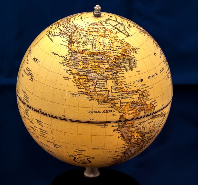 Globe_North America stock photo. Image of land, america - 37375090