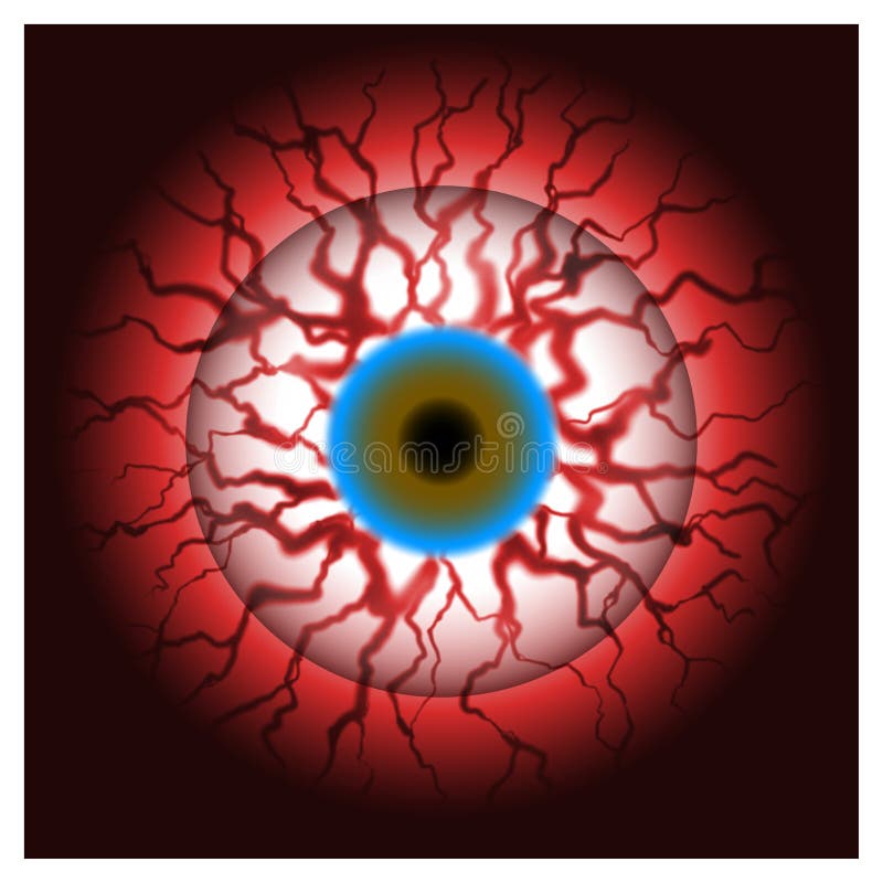 Clipart De Globe Oculaire De Monstre Illustration De Dessin Animé De