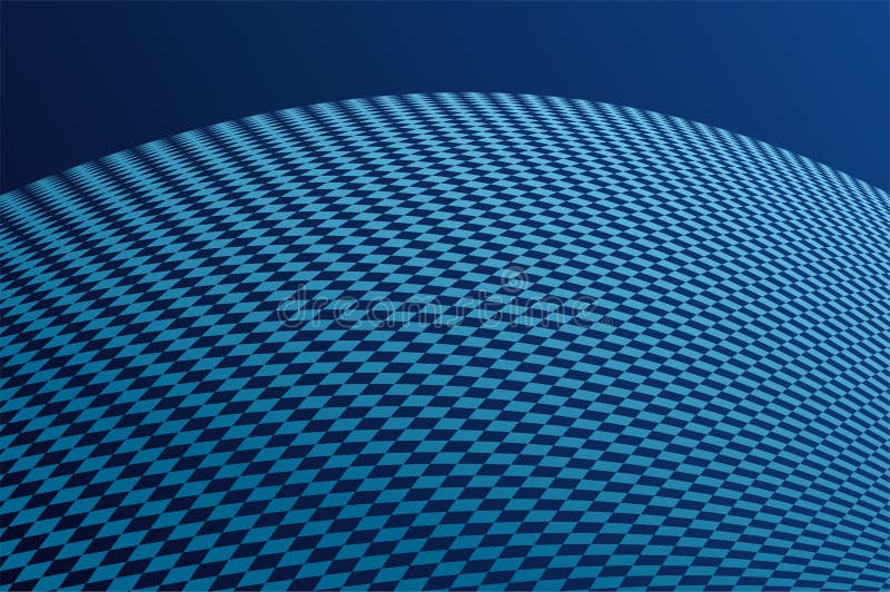 Globe Perspective Line Square Pattern Abstract Background Stock Vector ...