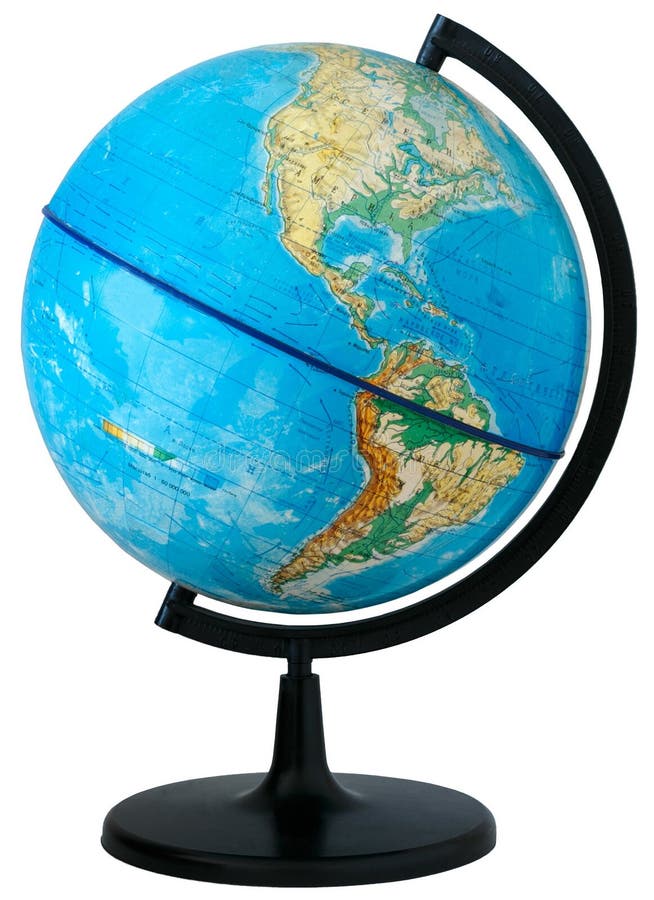 Globe. stock image. Image of world, america, physical - 53174645