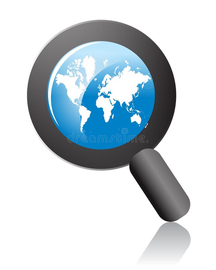 Search stock illustration. Illustration of background - 5717186