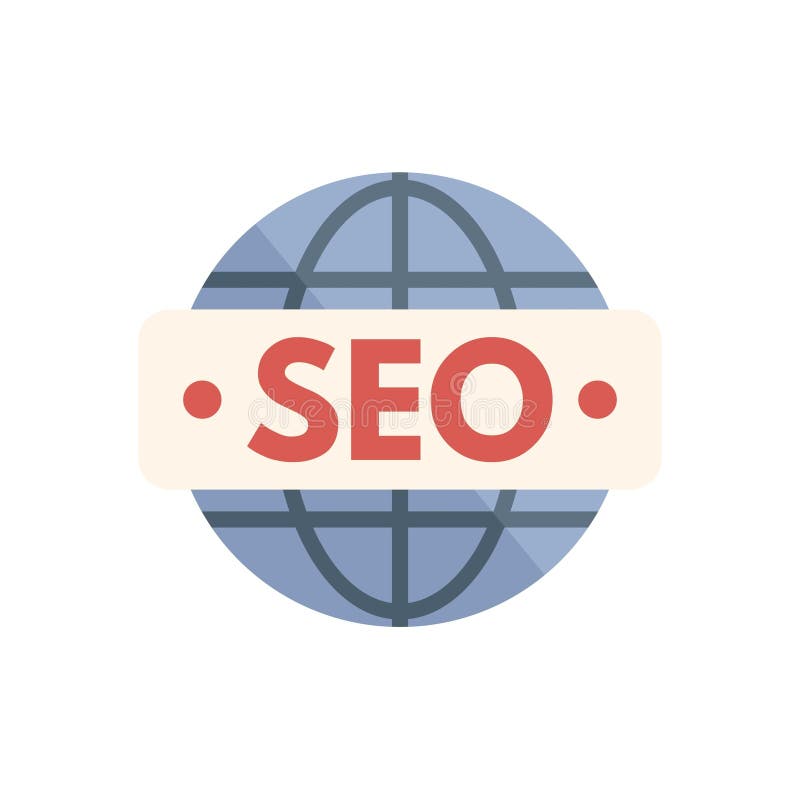 Global Seo Strategy for Worldwide Online Visibility Stock Vector ...