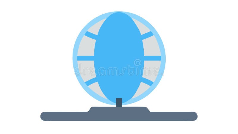 Globe on Stand Icon for Geography and Study, Vector Design Generative ...