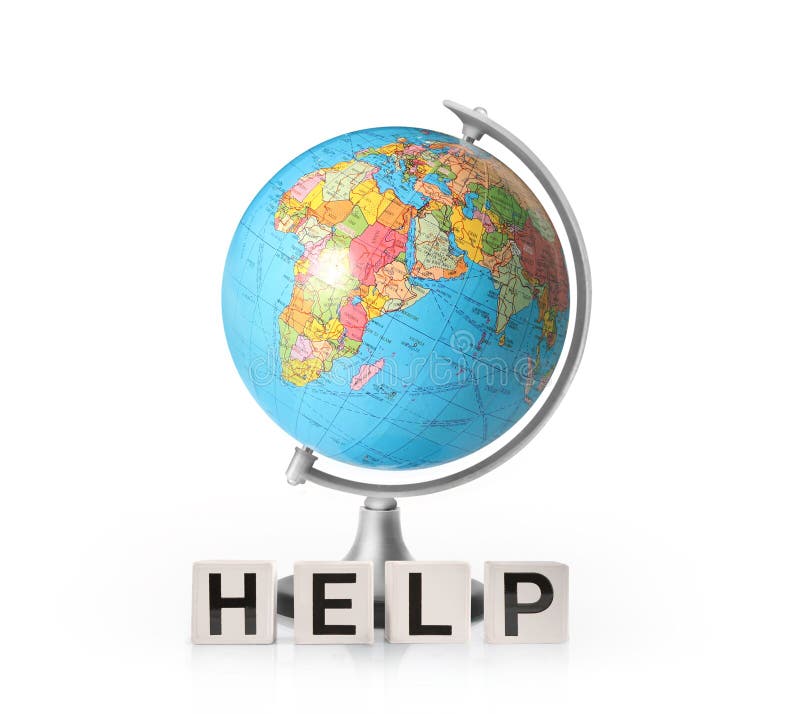 Globe on stand isolated stock photo. Image of globe, colorful - 78850658