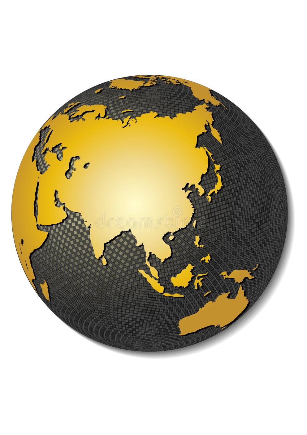 Globe Stylized Vector Map Stock Illustrations – 2,854 Globe Stylized ...