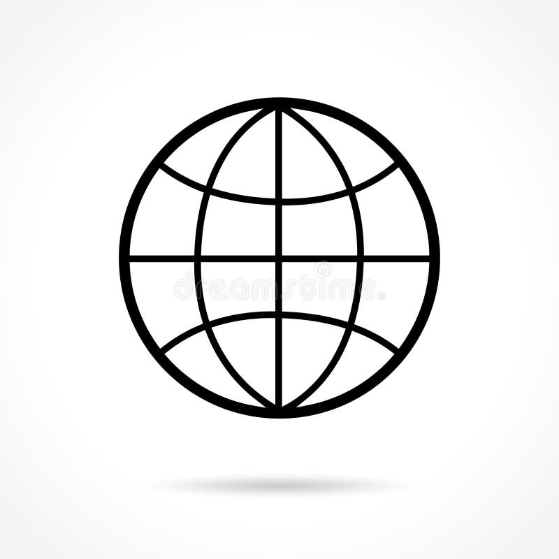 Line Globe Icon Stock Illustrations – 150,244 Line Globe Icon Stock ...