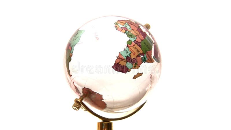 Globe, Transparent Model of Earth Stock Video - Video of sign ...