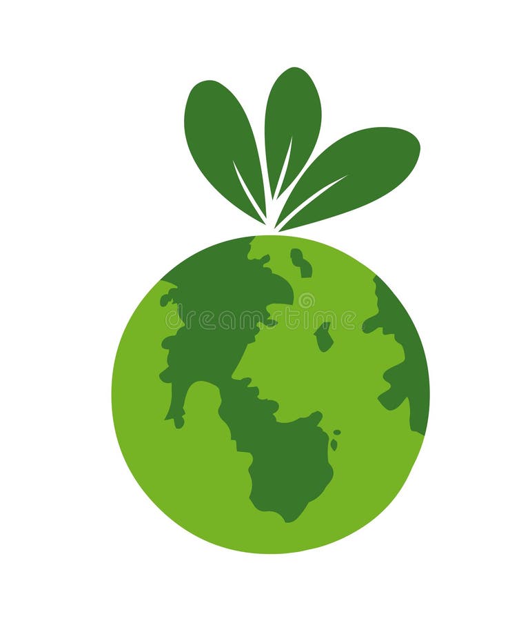 Save Tree Icon.Eco Friendly Vector Illustration Stock Vector ...