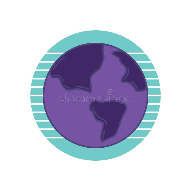 Globe. Vector Illustration Decorative Design Stock Vector ...