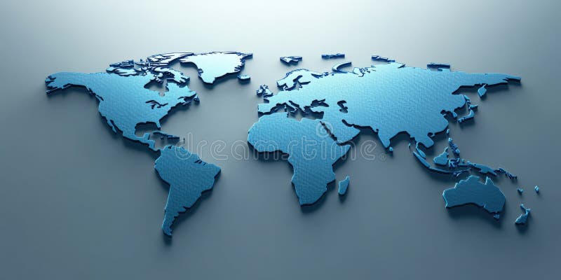 Globe World Map stock illustration. Illustration of political - 371543681
