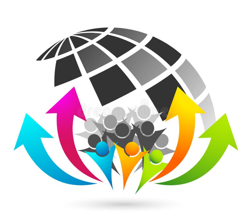 Globe World Population Growing Increasing Group of People Progress ...