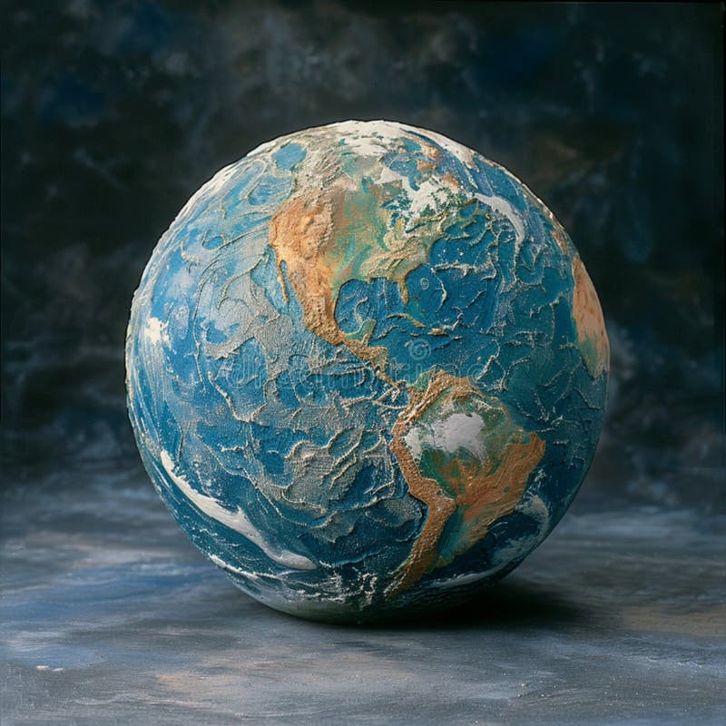 Earth Model, Earth Instruments, Astronomical Tools, World Map Stock ...