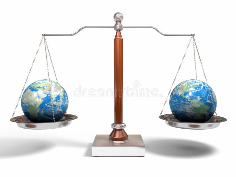 Elephant balance on ball stock illustration. Illustration of sphere ...